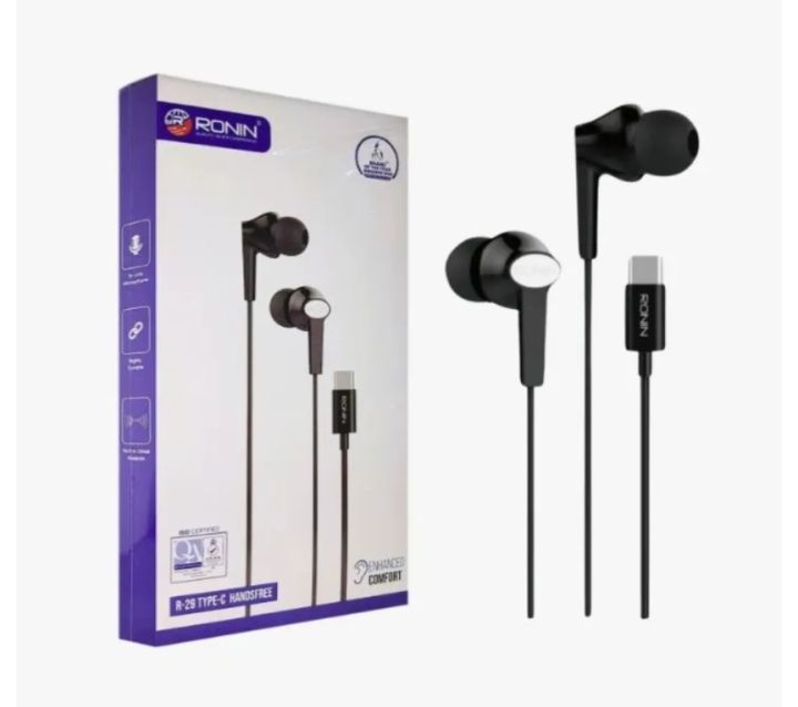 Original Ronin R29 Type-C handfree, Ronin R29 best sound crystal clear ...