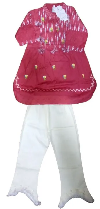 Baby Girl Two piece fancy dress with jeans summer collection-2023 ...