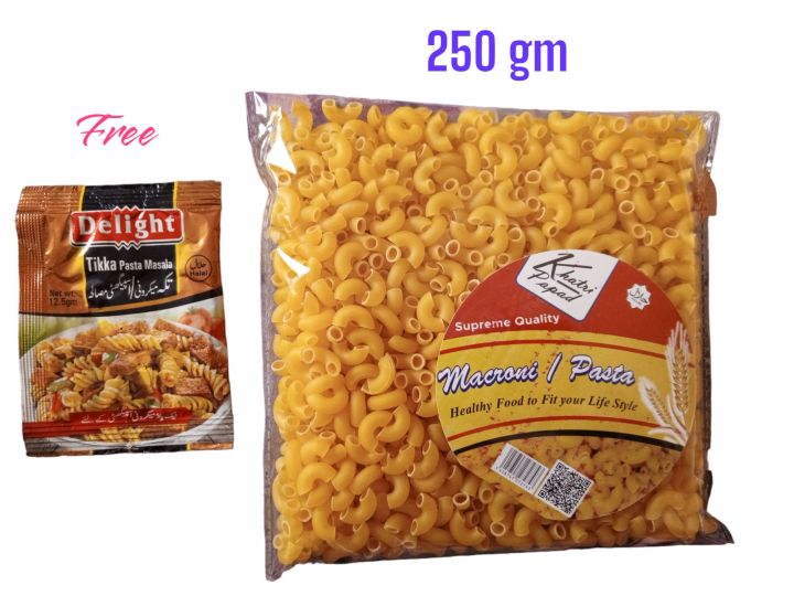Elbow Macaroni 250gm Free Tikka pasta Masala | Daraz.pk