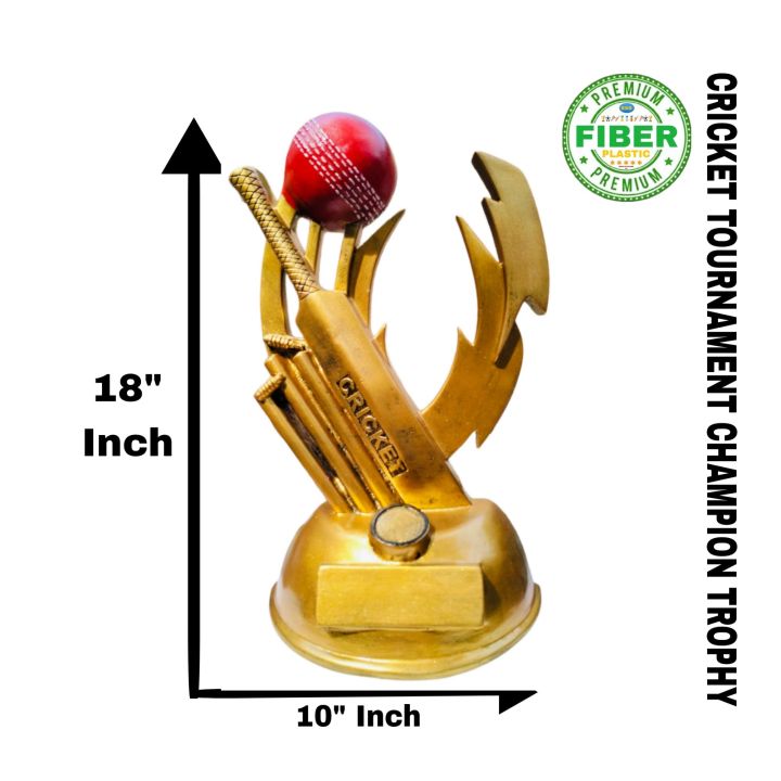 Cricket's Tournament Champion Award 18 Inch Trophy | Daraz.com.bd