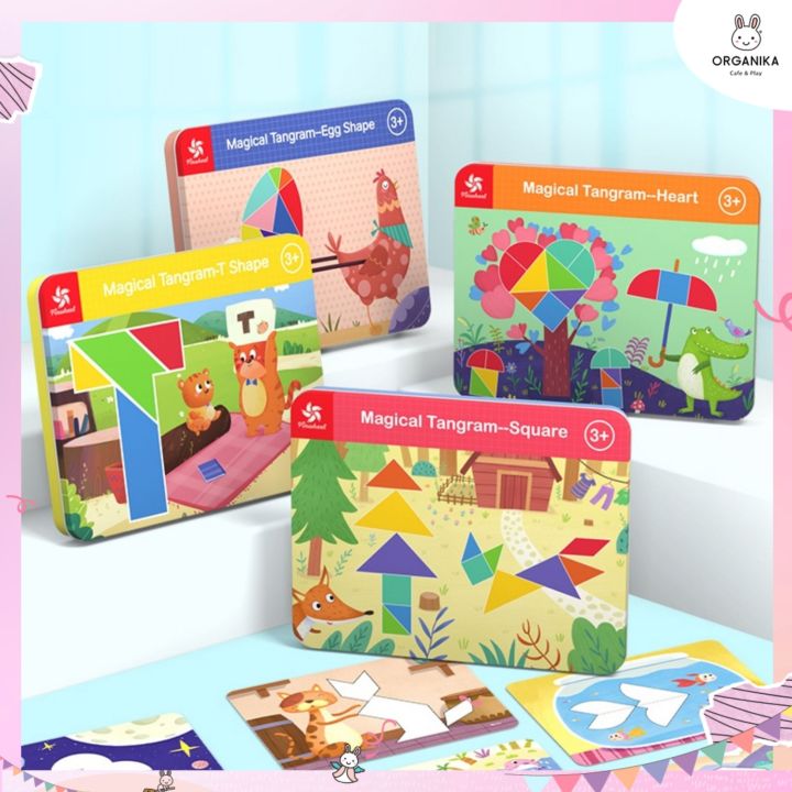 Pinwheel magical Tangram geometric magnetic puzzle | Shop.com.mm