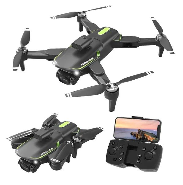 F166 Brushless motor, Dual Camera Dual Battery Sensor Drone, With ...