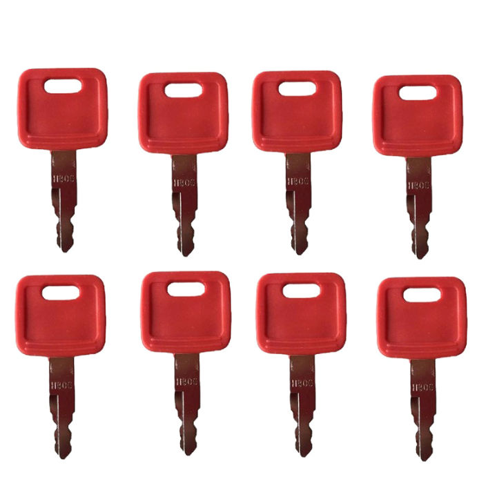 2Pcs H800 H800R Key Suitable For John Deere Case Hitachi Holland ...