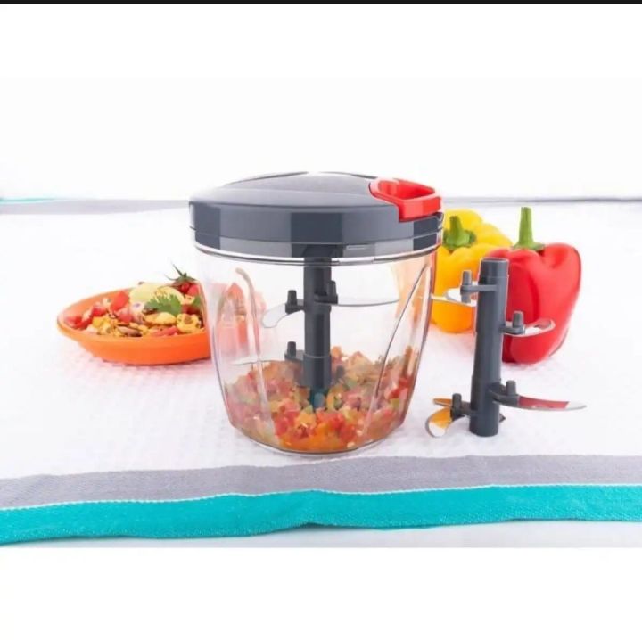 National Handy Chopper And Quick Cutter Machine Copper With 5 Blades ...