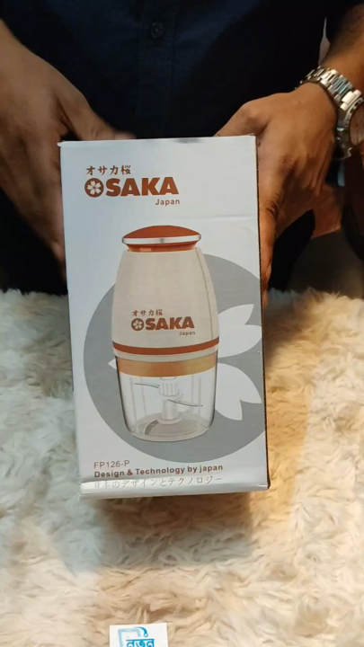 OSAKA Japan 1L Electric Food Chopper – 350W Powerful Mini Meat Grinder ...