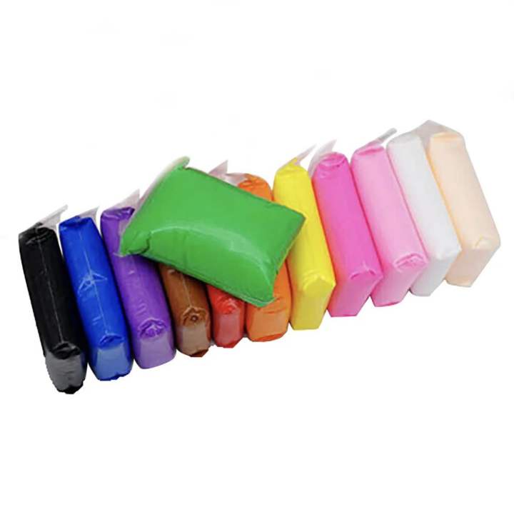 Set Of 12 Smart Plasticine clay, Magical Clay Modelers, Multicolored ...