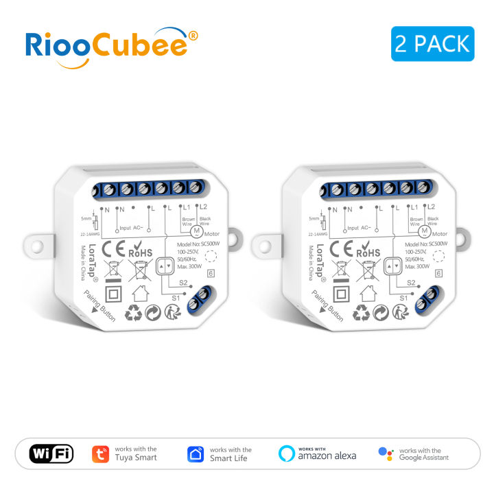 RiooCubee Tuya Smart Life Smart Skylight Blinds Motorized Awnings ...