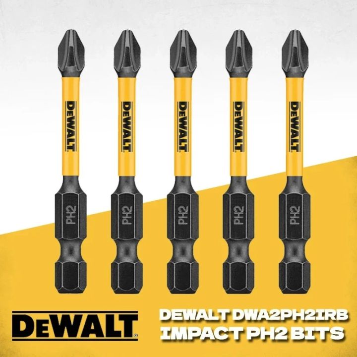 DEWALT DWA2PH2IRB PH2 Impact Driver Drill Head Batch Head Cross High ...