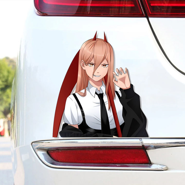 Hot Girl Anime Car Stickers Decals Helmet Windows Laptop Sticker ...