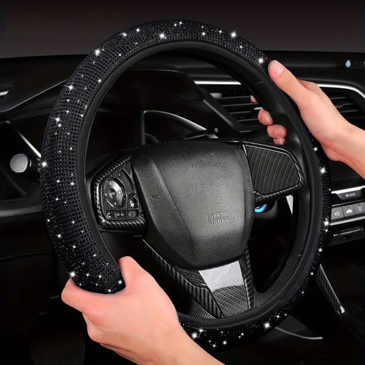 1PC Diamond car steering wheel handle without inner ring, new all ...