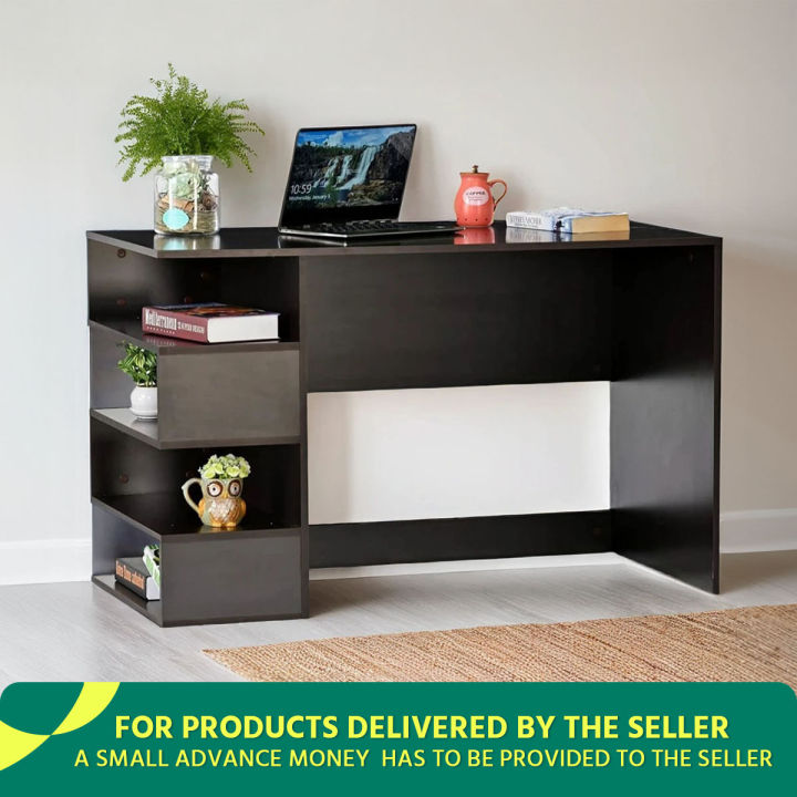 Adult Workstation Reading Working Table With Showpiece Cabinet Like ...