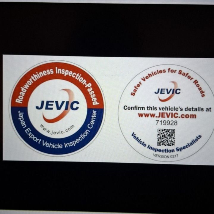 JDM JEVIC Car Van Lorry Bus sticker. Aftermarket Genuine vehicle ...