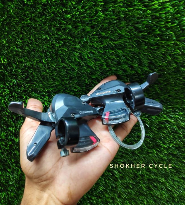 Shimano SL-M 310, 8 *3 Speed Oil Shifter MTB M310 shifter 24 speed ...