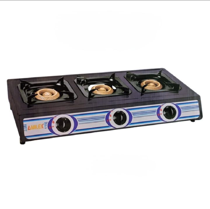 Non-Stick 3 Burner Gas Cooker Cosmo Burner | Daraz.lk