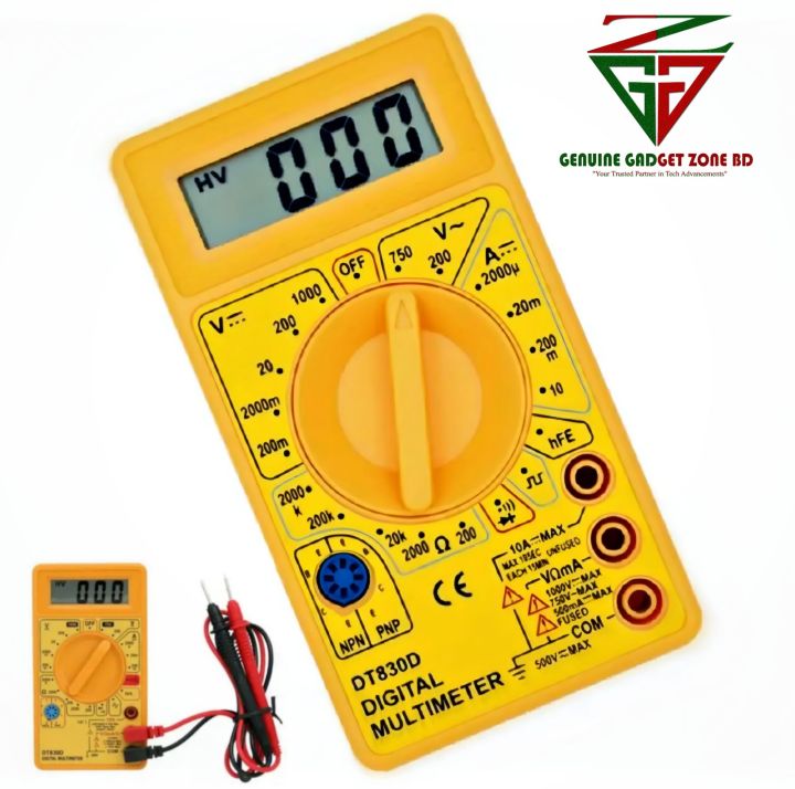 Digital Multimeter DT830D | Daraz.com.bd
