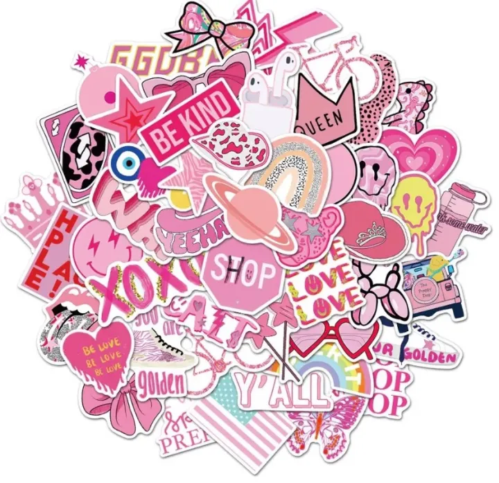 30PCS Cartoon Preppy Style Graffiti Personality Trend Stickers ...