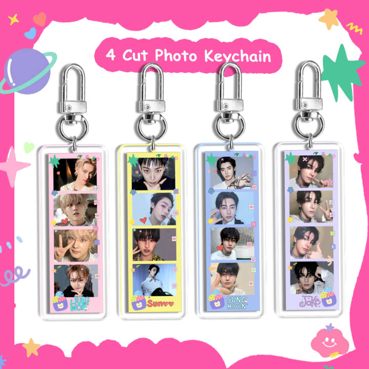 Kpop Acrylic Keychain Desire Unleash Album JUNGWON HEESEUNG JAKE Ni-ki ...