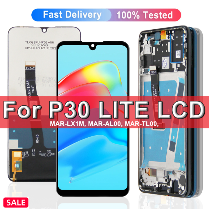 P30 Lite Screen, For HUAWEI P30 Lite LCD Display MAR-LX1M LX2 AL00 ...
