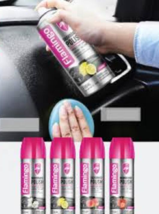 car dashboard luster spray 450 ml- flamingo | Daraz.pk
