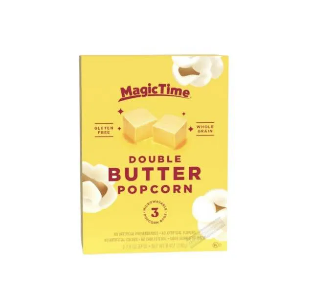 Magic Time Double Butter Popcorn (3 x 80g) 240g | Daraz.com.bd