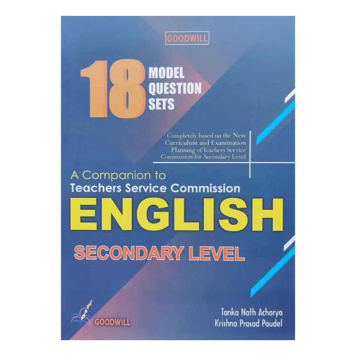 Goodwill Teachers Service Commission Secondar Level English || 18 Sets ...