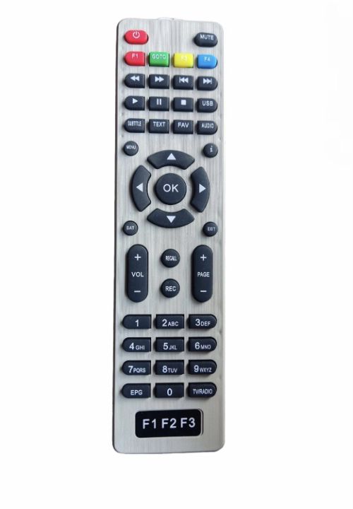Crystal Body F1 F2 Remote Control For Dish Receiver Universal Remote ...