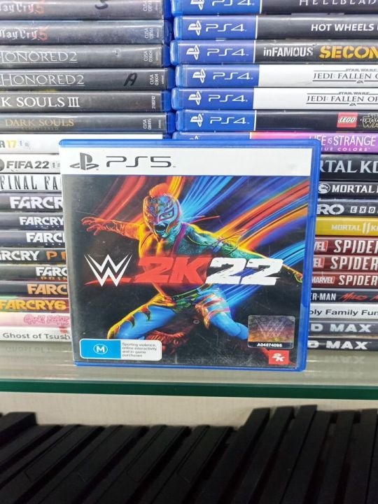 PS5 Game Wrestling 2k22 Playstation 5 dvd WWE 2k22 , W2k22 | Daraz.pk