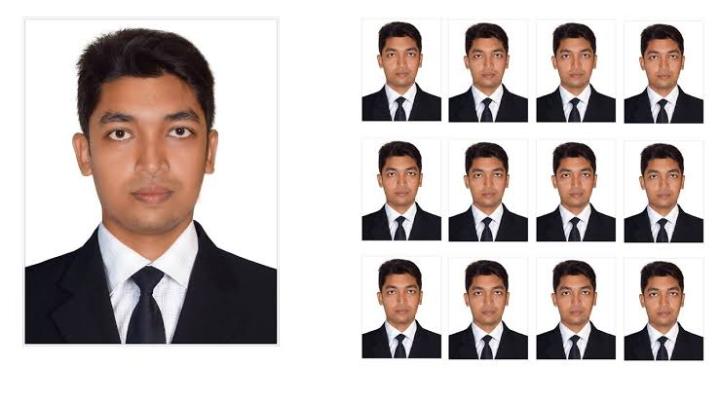 Lab Print Passport Size Color Photo | Daraz.com.bd