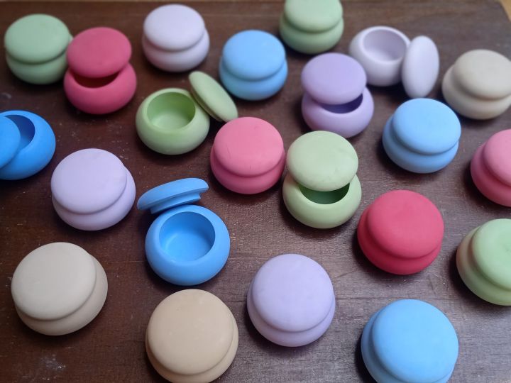 Pack of 2 Pebble Multipurpose Aesthetic Jars | Daraz.pk