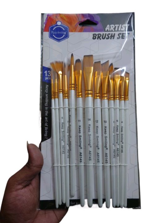 Artist Brush set 13pcs set professional art equipment (keep smiling ...