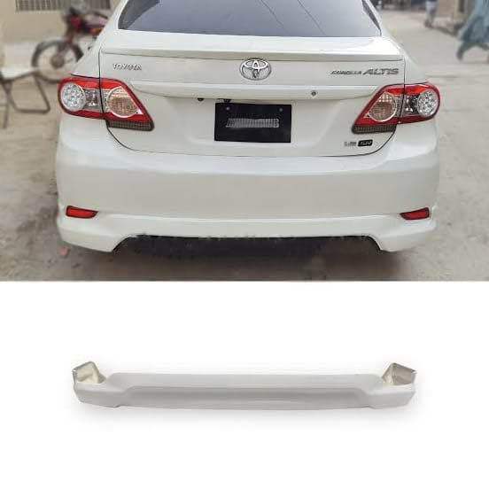 Toyota Corolla Back Body Kit - Fiber Kit (2012 to 2014) | Daraz.pk