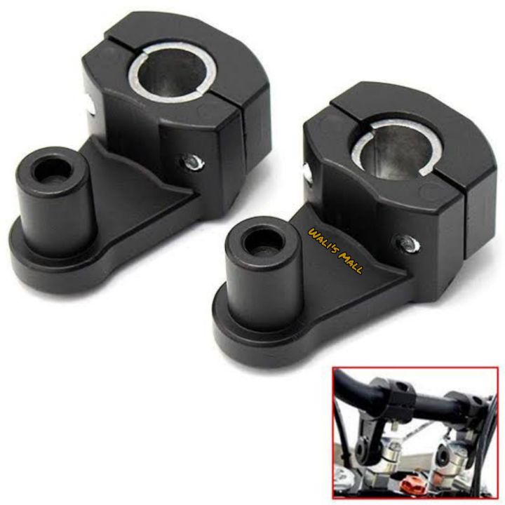 Universal Long Handle Bar Risers Black | Daraz.pk