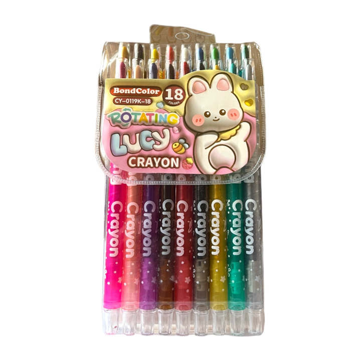 ROLLING CRAYON SET OF 18 PCS | Daraz.lk