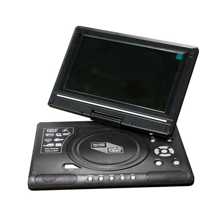 Mini Portable DVD CD EVD Player 9.8 Inch Digital Desktop Smart TV ...