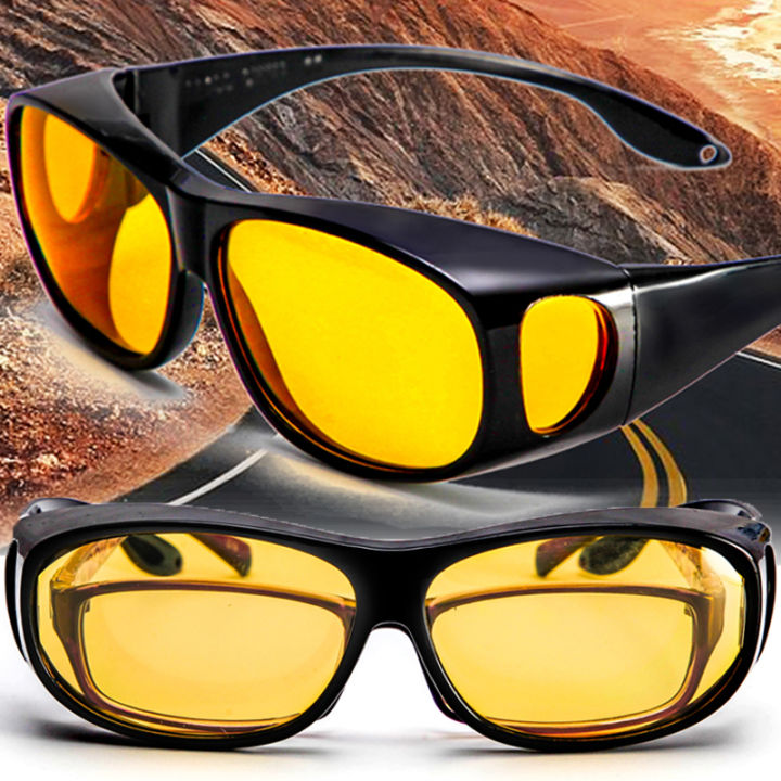 Anti-Glare Night Vision Driver Goggles Fashion Sunglasses Cycling ...