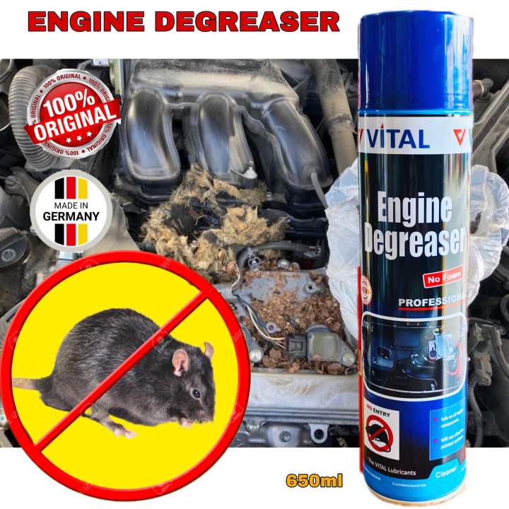 Engine Degreaser Rat off spray Rat Repellent Spray vehicle safe engine ...