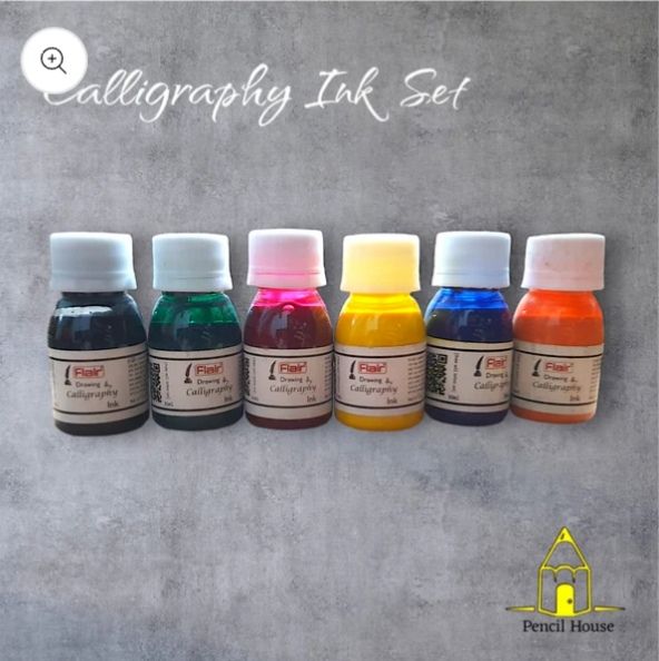 Calligraphy 6 Color Ink Set | Daraz.pk