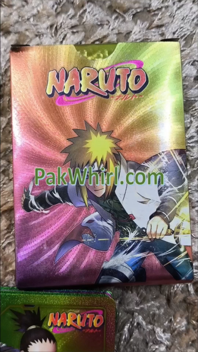 Naruto Manga TCG Cards Collection 55+ , Plastic Feel Anime Cards ...
