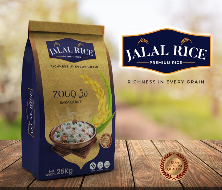 ZOUQ- Super Basmati Rice- 25 KG | Daraz.pk