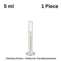 Graduated Glass Measuring Cylinder 5ml 10ml 25ml 50ml 100ml 250ml 100ml ...