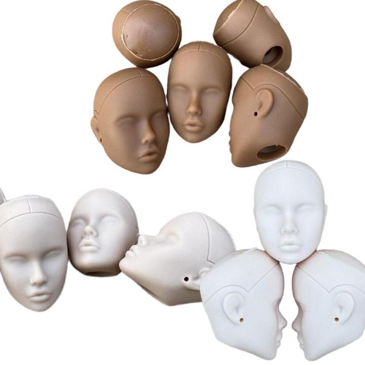 Vintage 1/6 Scale PP Face Mold Doll Bald Head for Fashion Doll Makeup ...