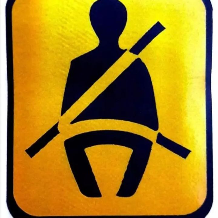 2Pcs Seat Belt Stickers for Car. Auto Styling Car Decoration Vinyl ...