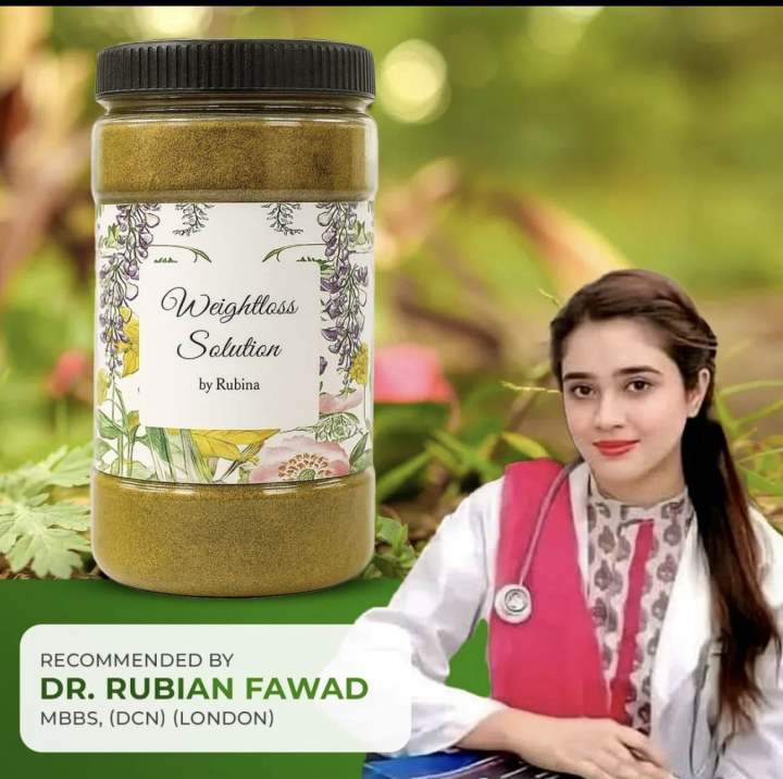 Weight Loss solution Powder by Dr Rubina | Daraz.pk