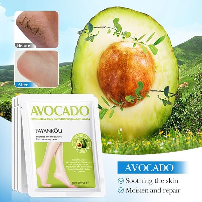 Avocado Foot Masks For Dry Skin | Daraz.pk