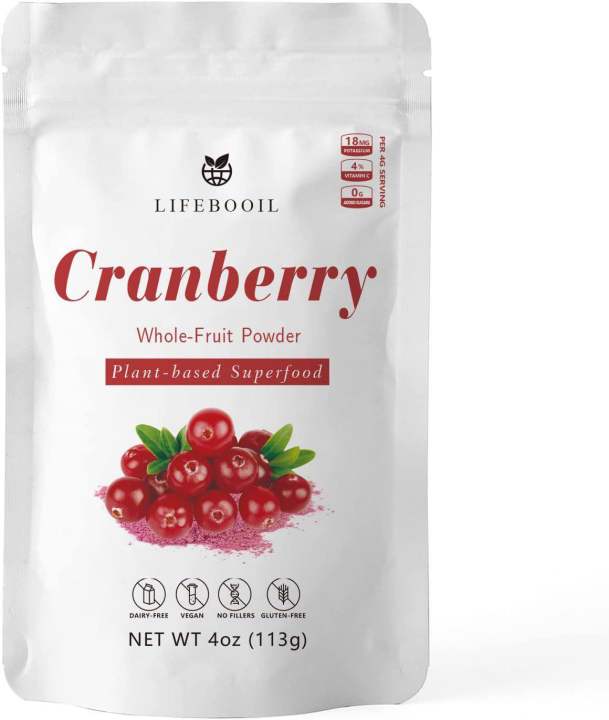 Whole Cranberry Fruit Juice Powder 114Gram | Daraz.pk