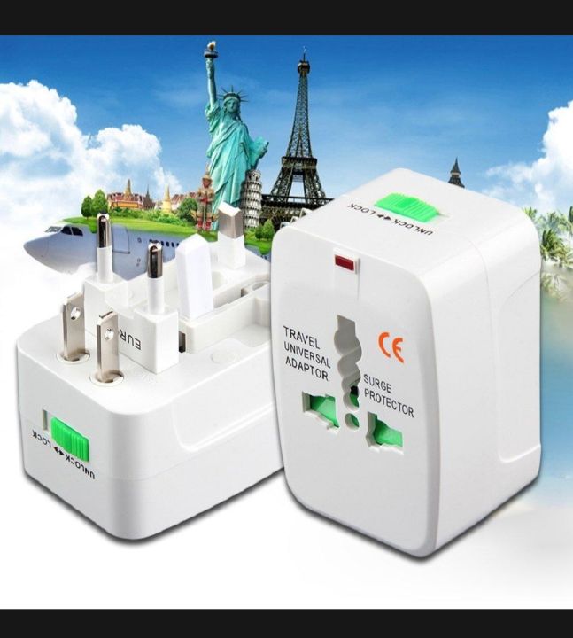 Universal Plug Socket All in One Multi Adopter World Wide | Daraz.pk