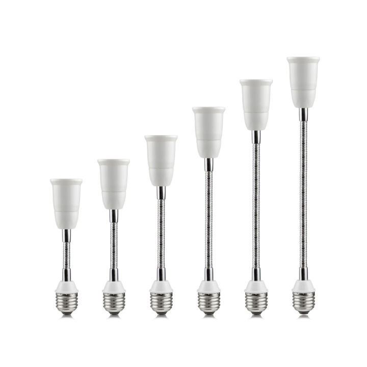 Flexible E27 to E27 LED Bulb Extension Lamp Holder 16CM 20CM 30CM 35CM ...