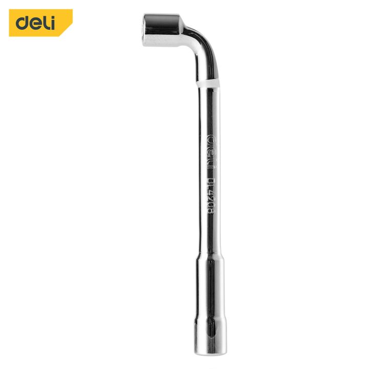 Deli 8 10 12 13 14mm CRV Steel L Type Socket Spanner L Wrench 6 Point ...