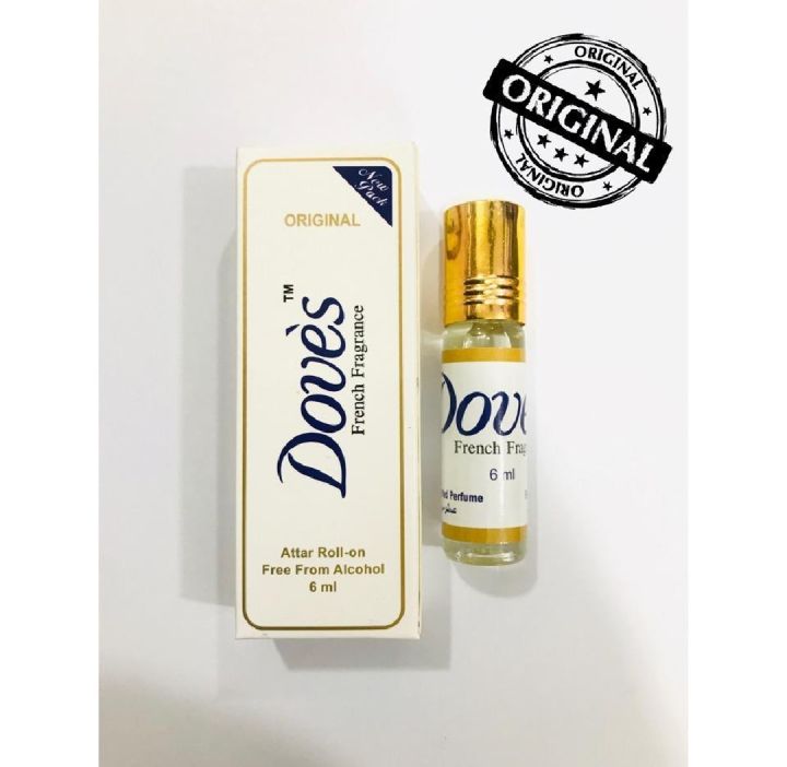Dove's Perfume Attar Roll on 6ml | Daraz.lk