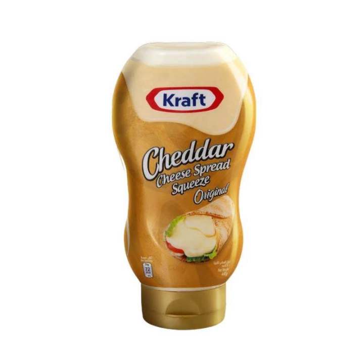 Kraft Cheddar Cheese Spread Squeeze Bottle – 440g | Daraz.lk